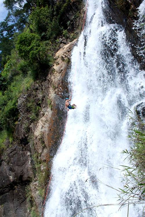 Crossing the highest waterfall of Tay Nguyen | Best of Vietnam
