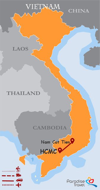 Nam Cat Tien National Park 3 Days Tour - Paradise Travel